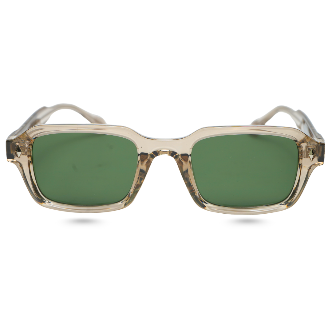 Dom [Transparent Green] Sunglasses -Shadygators – Shady Gators